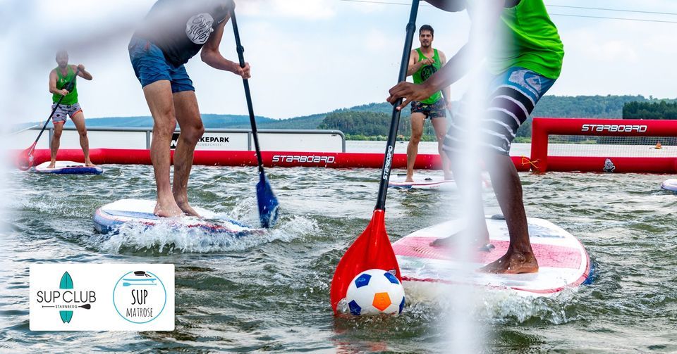 SUP Polo Turnier 2022 at SUP CLUB Starnberger See on 7th August, 2022