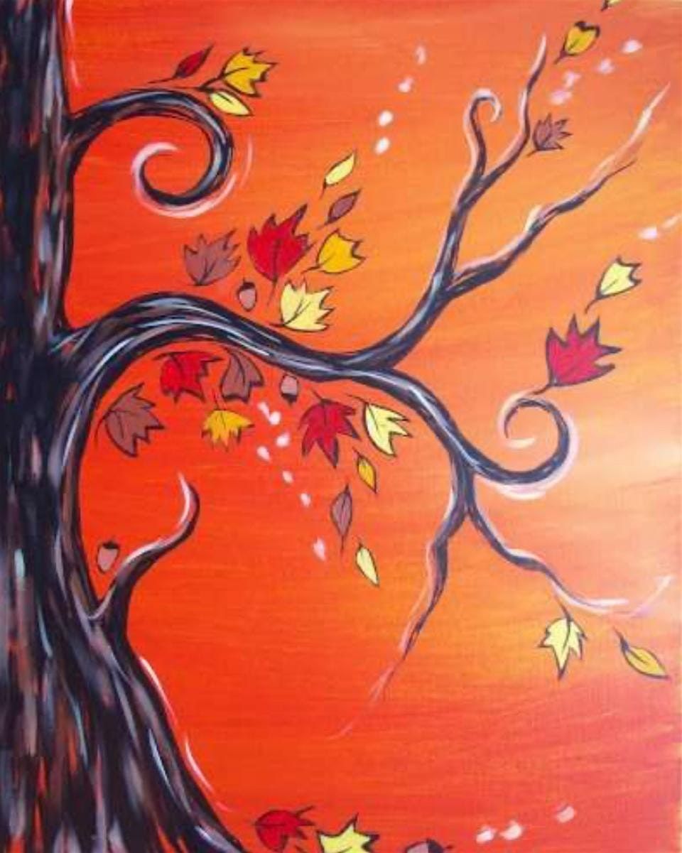 Paint and sip Thankful season at Tipzys Tacos & Beer, Fresno on 20th ...