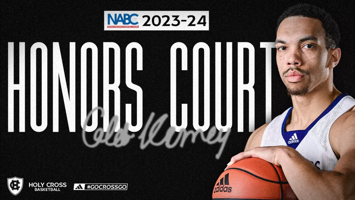 Regis Rangers at Holy Cross Crusaders Mens Basketball at Hart Center ...