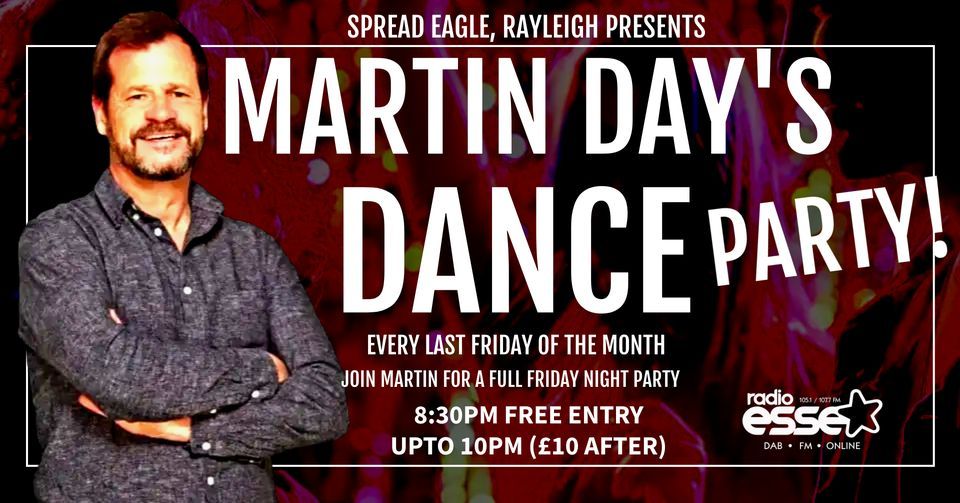 Martyn Day Dance Party @ The Spread at The Spread Eagle Rayleigh ...