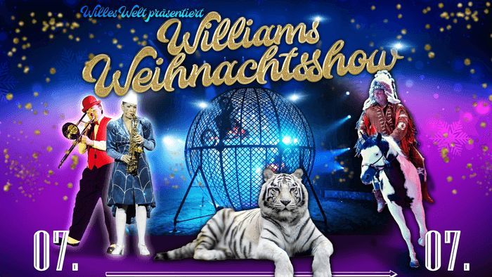 Williams Weihnachtsshow at Willes Welt, Marienfeld 3, 15374 Müncheberg ...