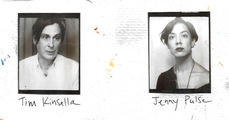 Tim Kinsella & Jenny Pulse w/ The Wichita Flag and Shaking Hand at ...