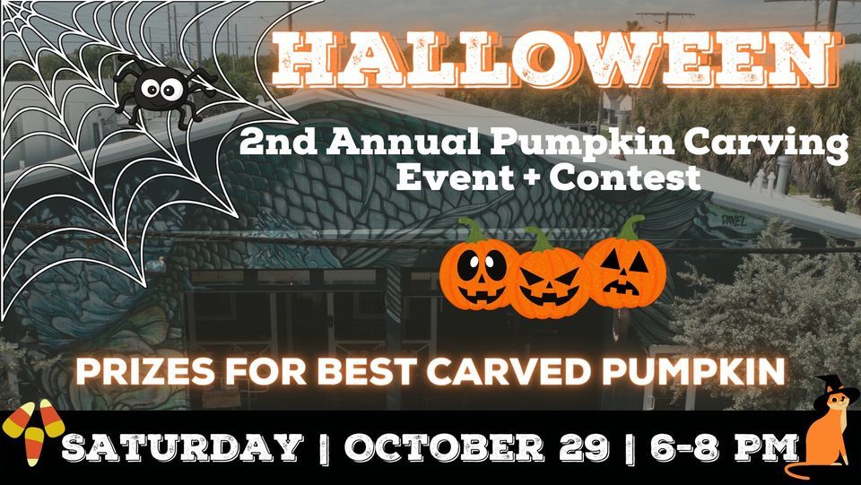 2nd Annual Pumpkin Carving Event + Contest at Tarpon River Brewing ...