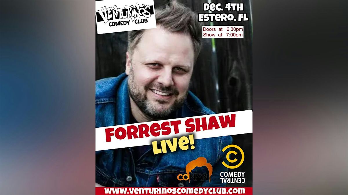 Forrest Shaw at Venturinos Comedy Club! at Embassy Suites by Hilton ...
