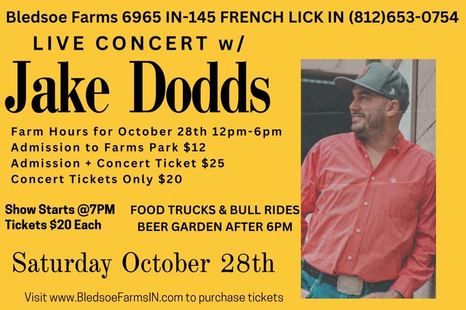 Jake Dodds Getting Down on the Farm | 6965 IN-145, French Lick, IN ...