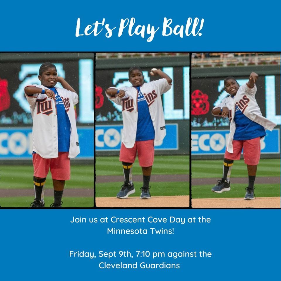 Crescent Cove Day at the MN Twins at Target Field, Minneapolis on 9th ...