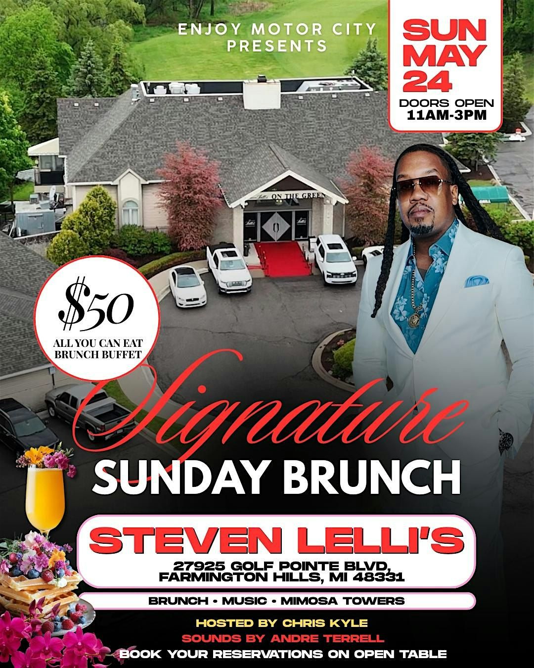 Signature Sunday Brunch at Steven Lellis at Steven Lelli's Inn On the ...