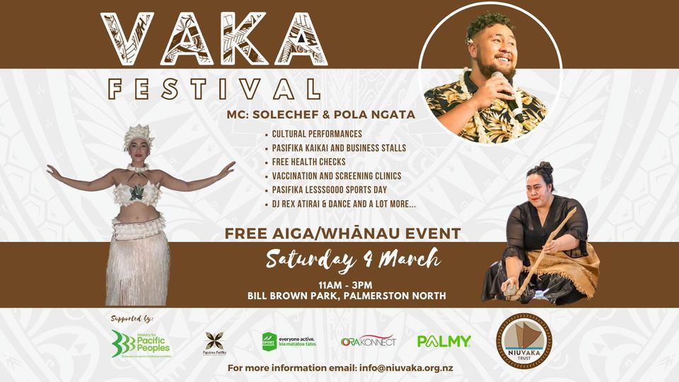 Vaka Festival 2023 at Bill Brown Park, Palmerston North on 4th March, 2023
