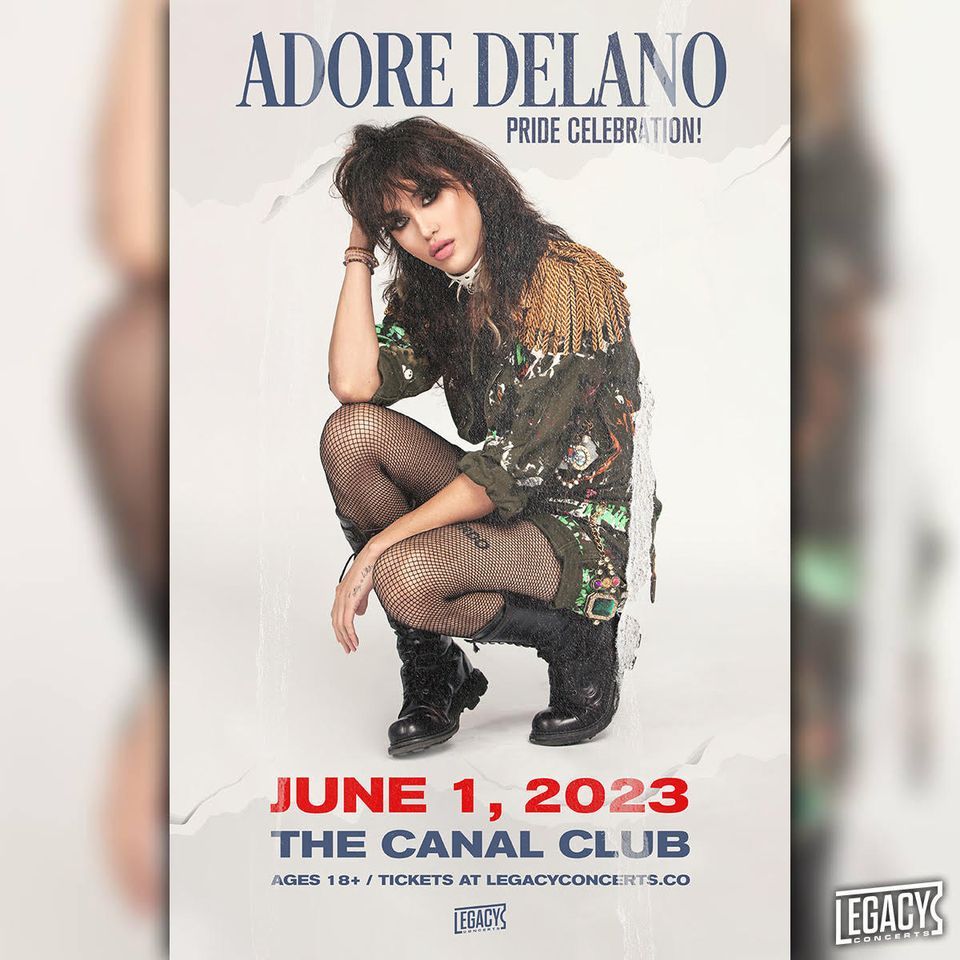 Adore Delano Live at Canal Club at 1545 E Cary St Richmond VA 23219 on ...