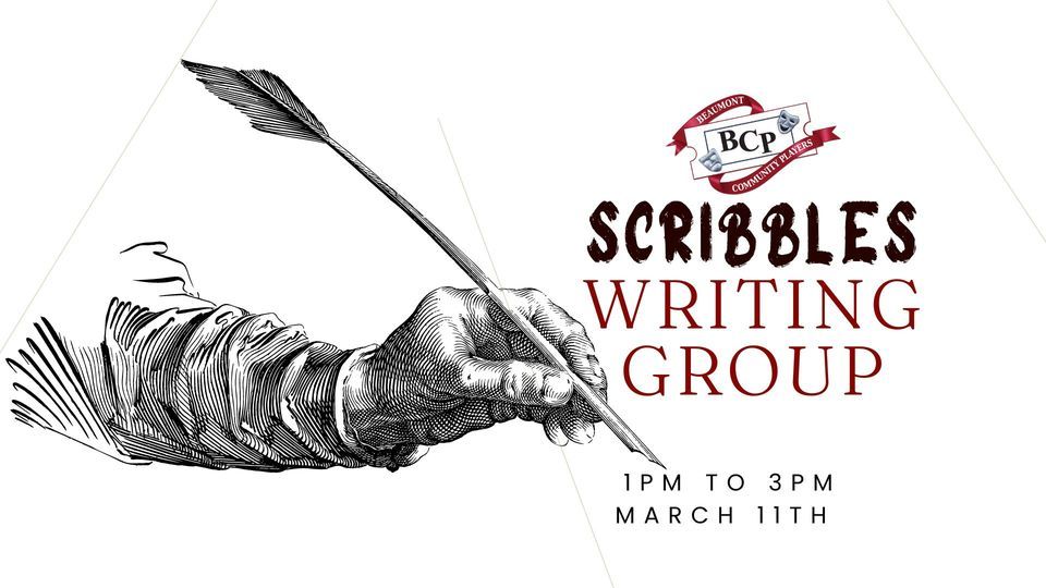BCP Scribbles - Writing Group at Beaumont Community Players on 11th March, 2023