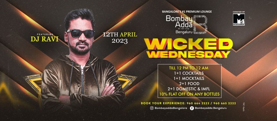 Bombay Adda Bengaluru Fantastic Fridaze ft. DJ Ankit Rohida and visuals ...