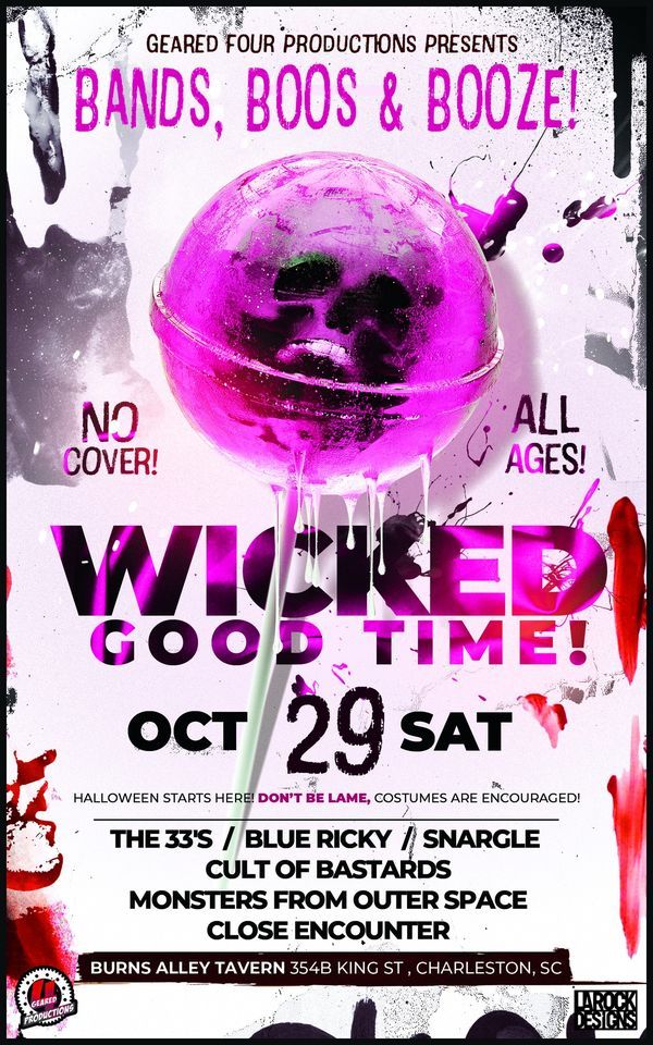 The 33s/Blue Ricky/Cult of Bastards/Close Encounter/Monsters From Outer ...