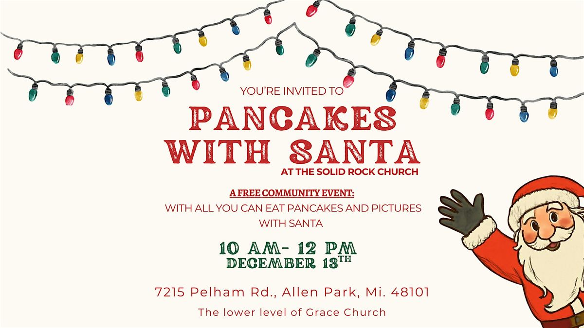 Pancakes with Santa at 7215 Pelham Rd, Allen Park on 13th December, 2025