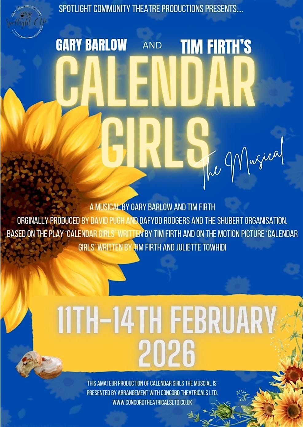 Calendar Girls - The Musical at Derwent Manor Boutique Hotel, Consett ...