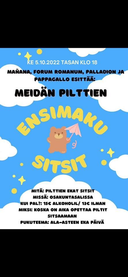 Ensimaku-sitsit at Rehtorinpellonkatu 4, FI-20500 Turku, Suomi on 5th ...