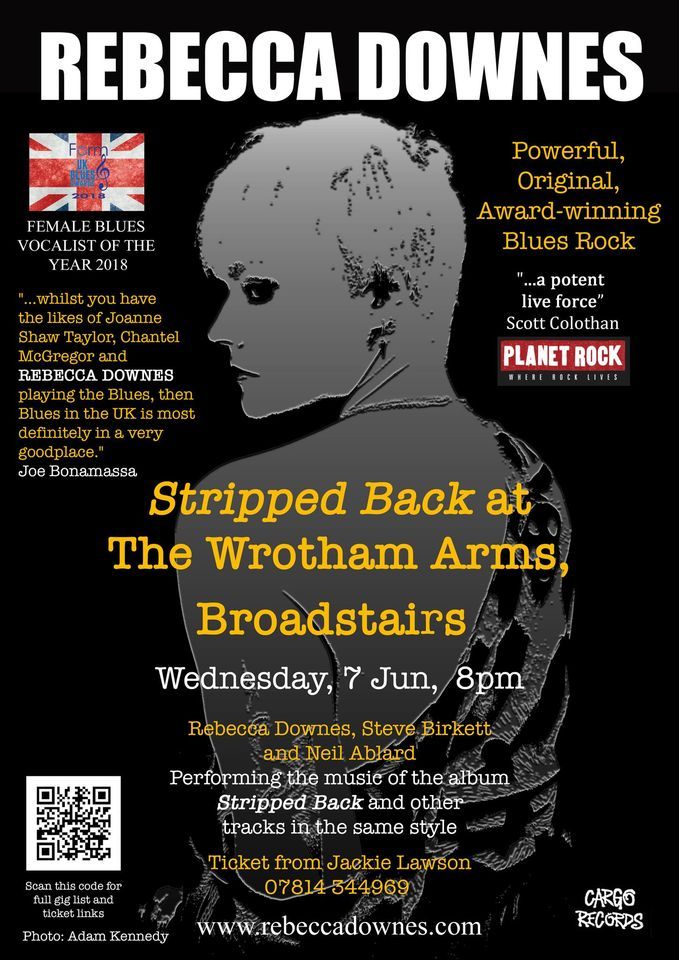 Rebecca Downes - Stripped Back at The Wrotham Arms, Broadstairs at The Wrotham Arms, Ramsgate on ...