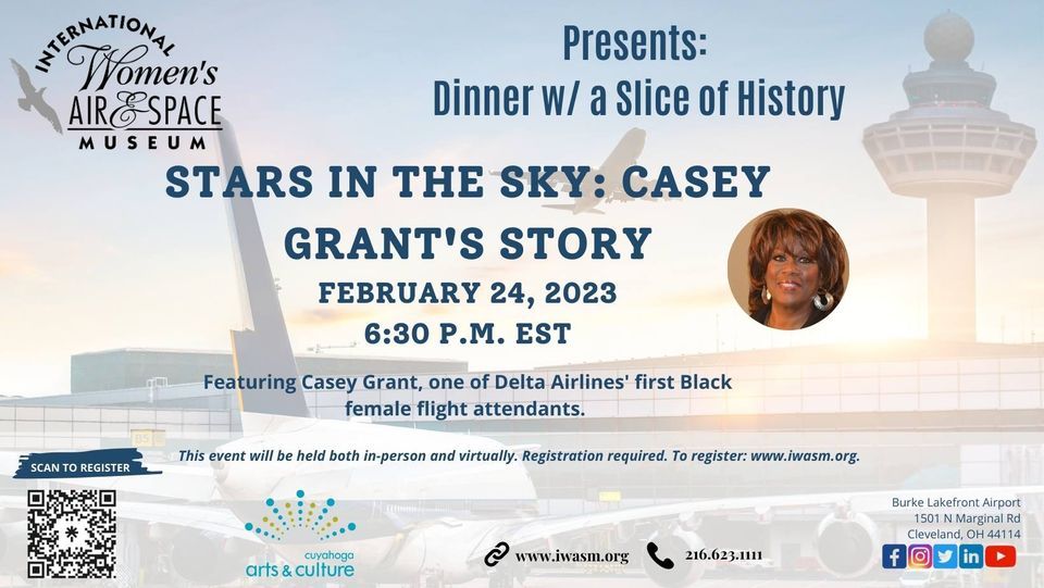 Dinner w/ a Slice of History-"Stars in the Sky: Casey Grants Story ...