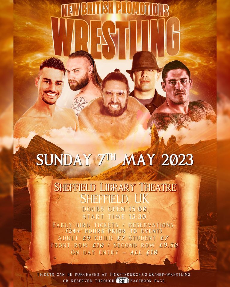 Live Professional Wrestling in SHEFFIELD at LIBRARY THEATRE - feat ...