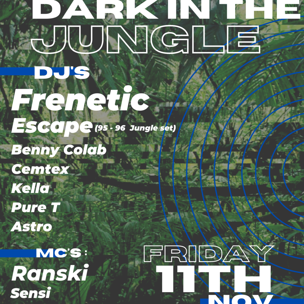 Dark In The Jungle at Club PST Digbeth, Birmingham on 11th November, 2022