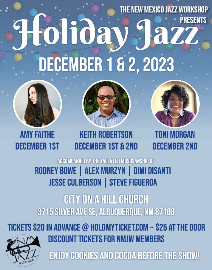 A Night of Holiday Jazz: featuring Amy Faithe & Keith Robertson | 3715 ...