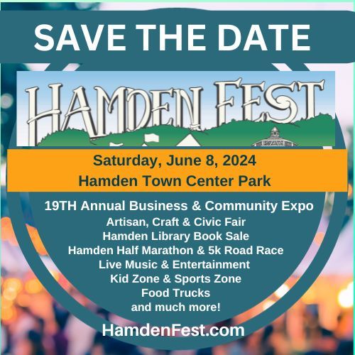 HAMDEN FEST 2024 | Hamden Town Center Park | June 8, 2024