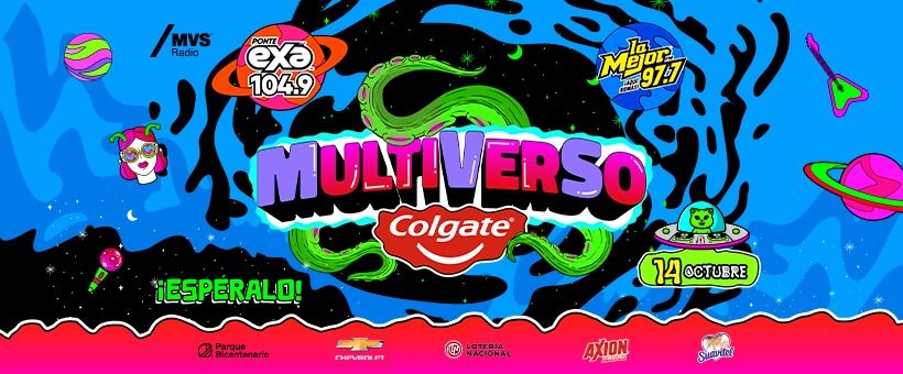 Multiverso Colgate 2023 at Parque Bicentenario MX, Mexico City on 14th ...