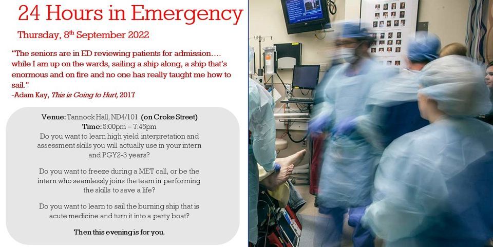 24 Hours In Emergency at 44 Cliff Street, Fremantle on 8th September, 2022