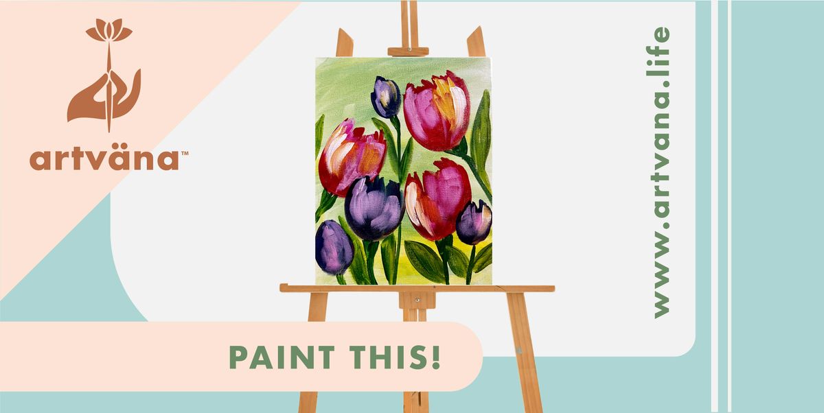 Artvana Paint & Sip Class at The Bus Stop Olympia March 2026 at The Bus ...