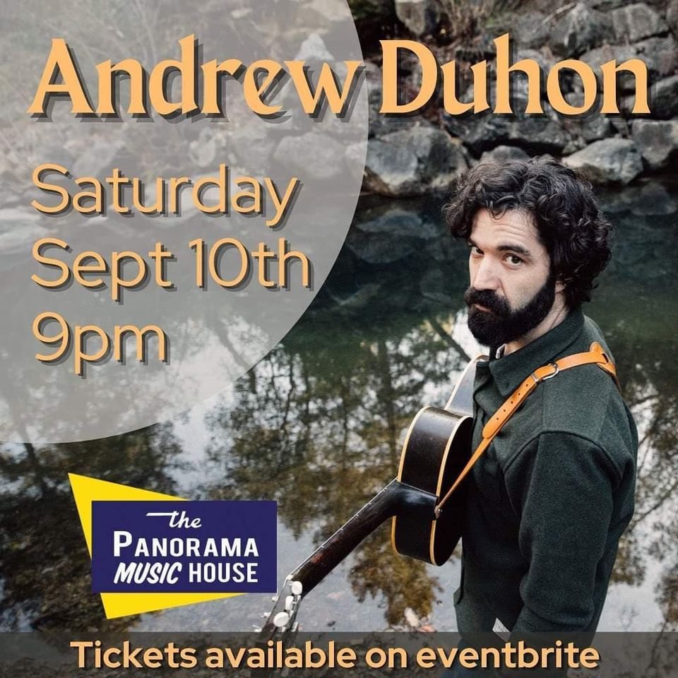 Andrew Duhon at Panorama Music House | Panorama Music House, Lake ...