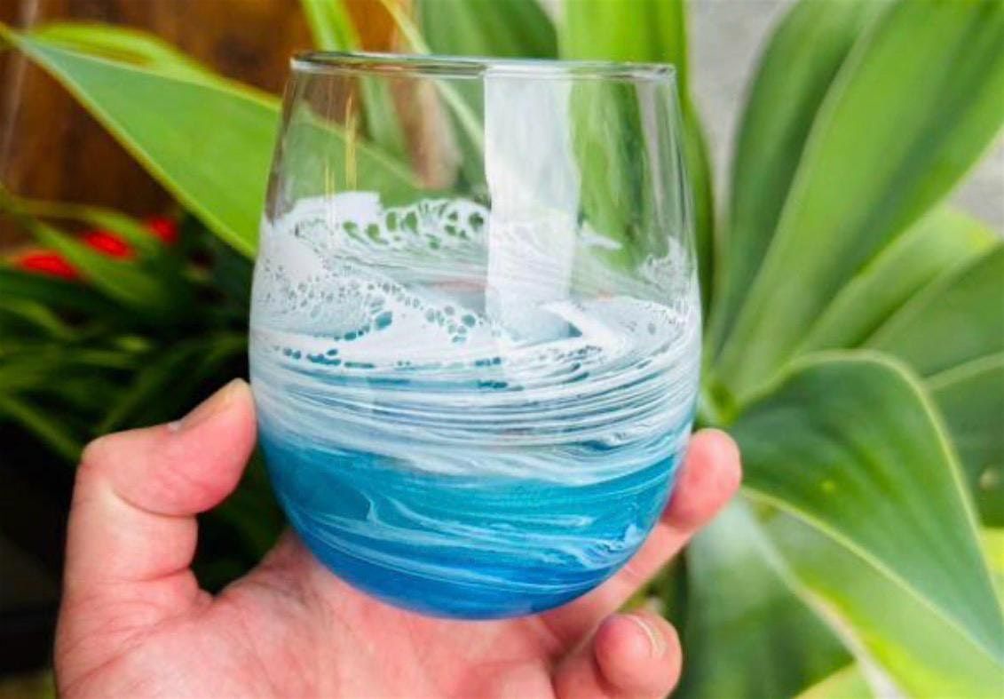 Resin -Where Water Meets Art (2 Glasses and 1 Coaster) at The Criterion ...