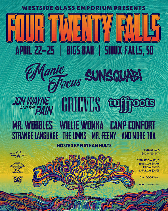 GRIEVES returns to Sioux Falls @ BIGS for FourTwenty Falls at Bigs Bar ...