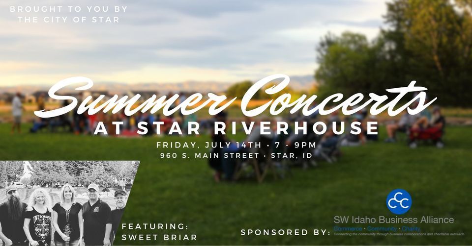 Summer Concerts at Star River House - Featuring Sweet Briar at Star ...