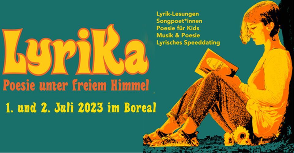 LyriKa - Poesie unter freiem Himmel at BOREAL, Kassel on 1st July, 2023