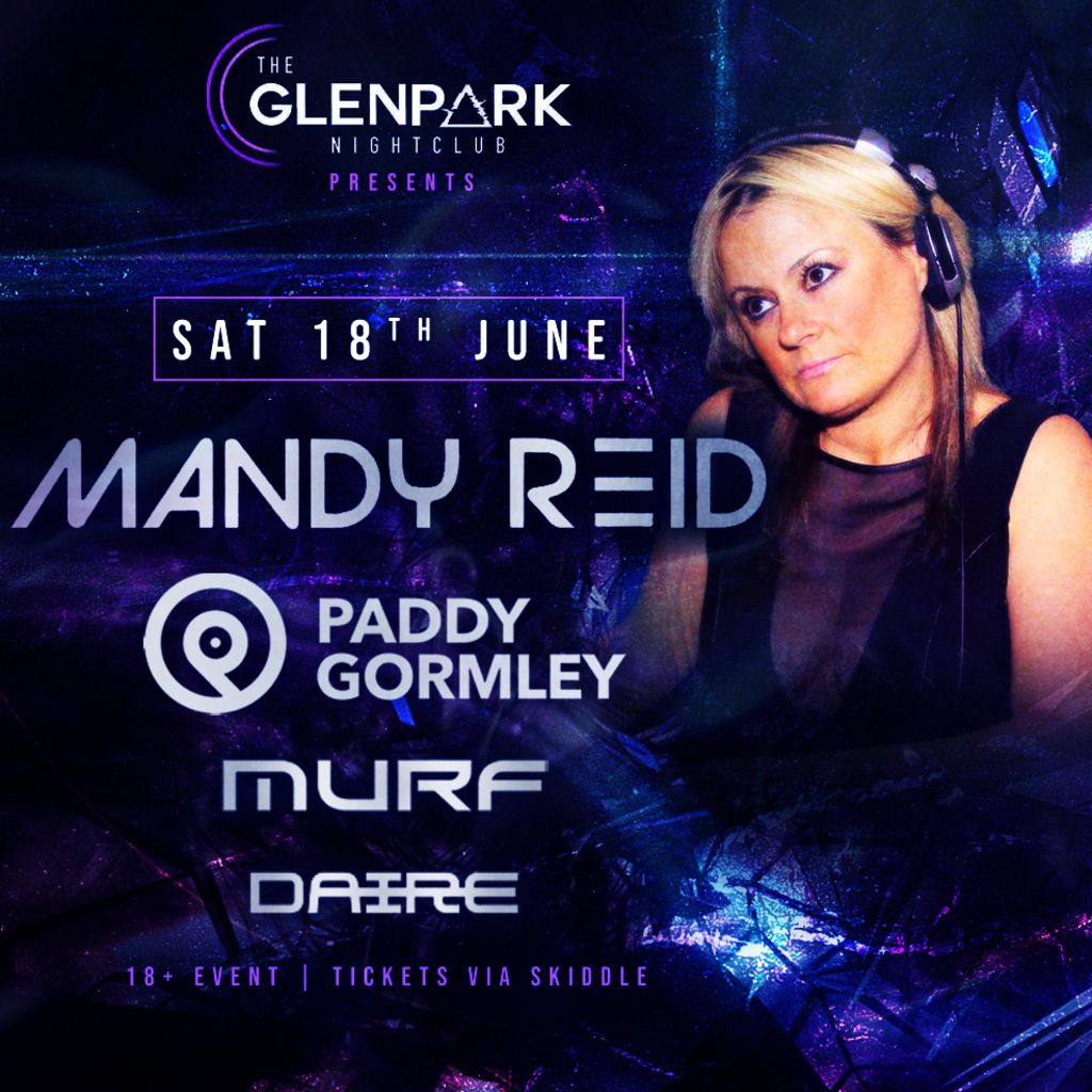 Mandy Reid Tickets | The Glenpark, Belfast, NI | June 18 to June 19
