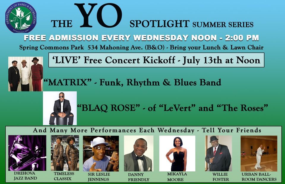 YO SPOTLIGHT SUMMER SERIES | The B&O Station (Spring Commons, Downtown ...