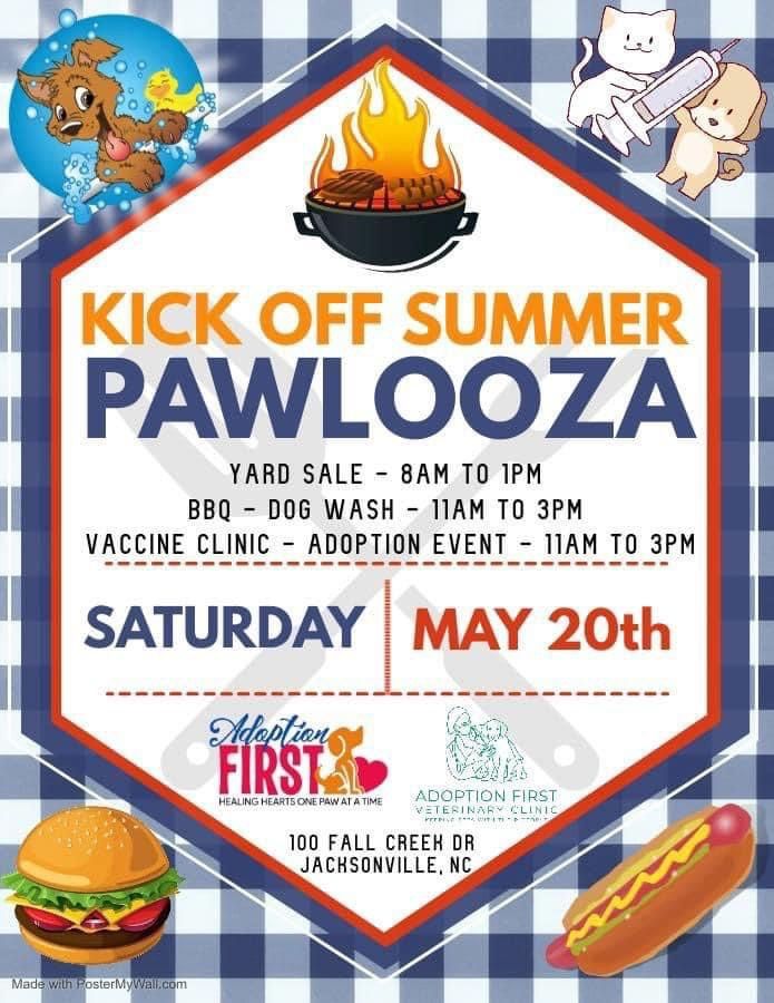 Kick Off To Summer Pawlooza | Adoption First Animal Rescue ...