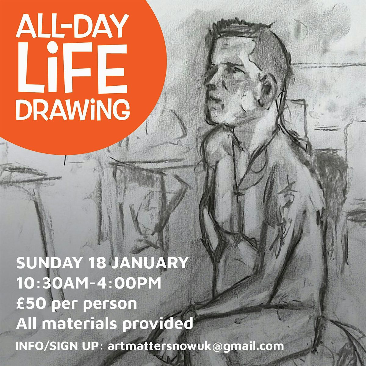 All-day Life Drawing at The Customs House at The Customs House, South ...