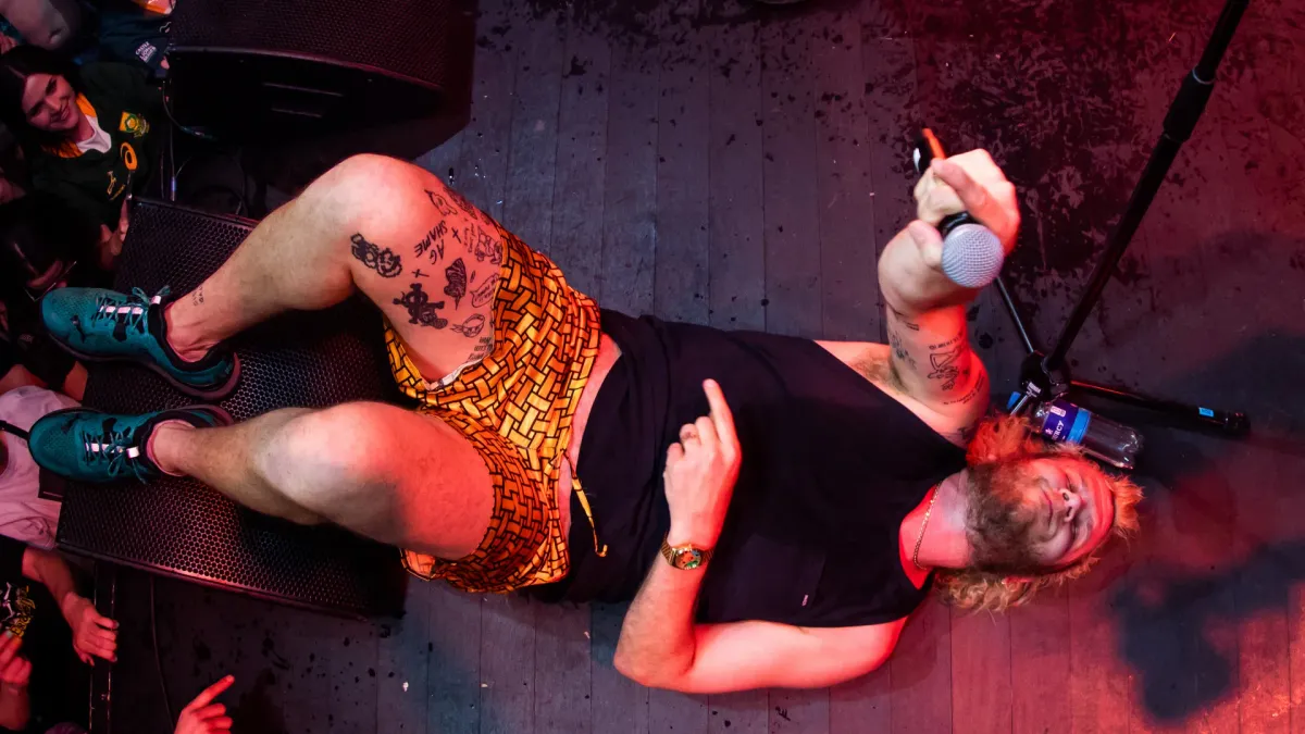 Jack Parow in Lopes at Captain Gus Bar and restaurant, Maputo on 20th ...