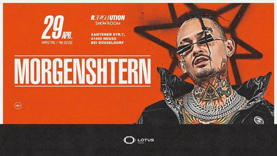 MORGENSHTERN LIVE ON STAGE im Showroom | REVOLUTION Nachtpalast - Neuss ...