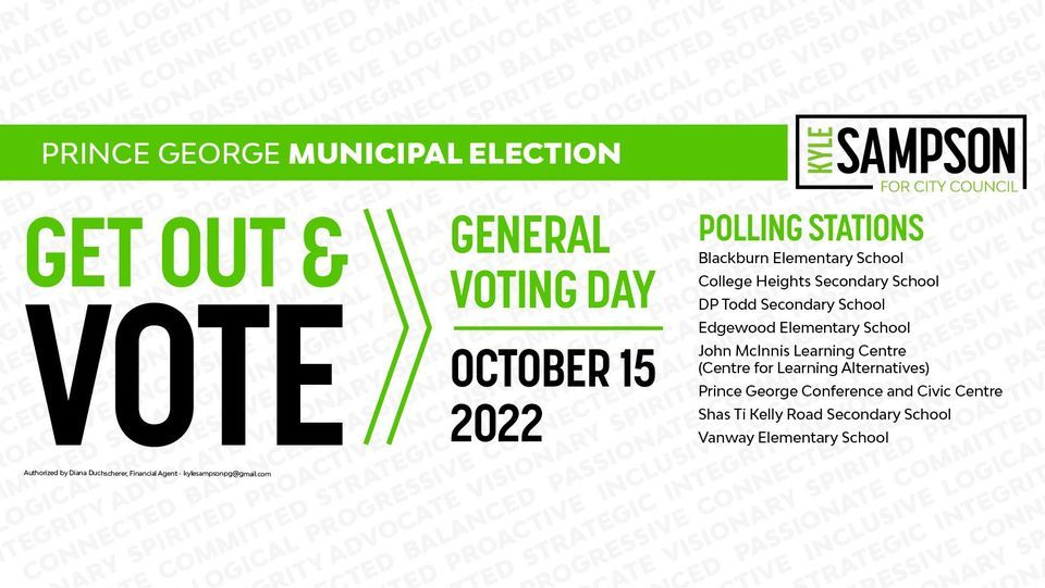 Prince George 2022 Municipal Election | City of Prince George | October 15, 2022