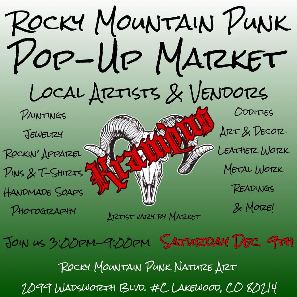 Rocky Mountain Punk Krampus Market at Rocky Mountain Punk, Denver on ...