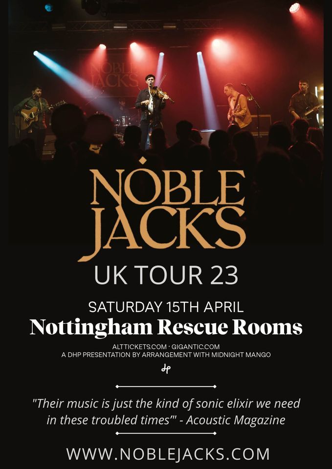 Noble Jacks live at Rescue Rooms, Nottingham | Rescue Rooms, Nottingham ...