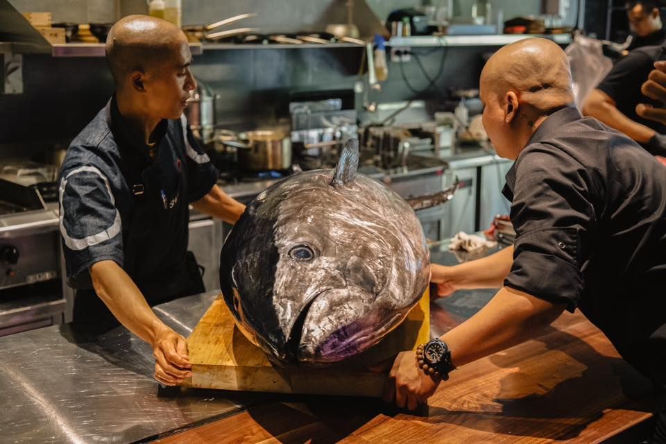 Date Honmaguro Cutting Show at SHOKU, Ho Chi Minh City on 2nd September ...