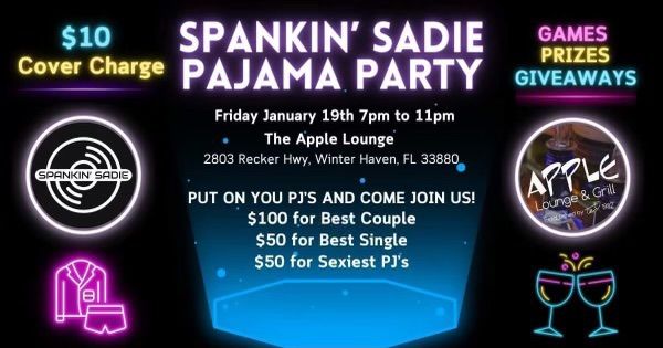 Apple lounge pajama party!!!!! | Apple Lounge & Grill, Winter Haven, FL ...