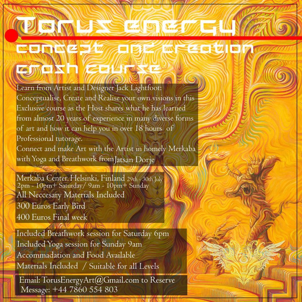 Torus Energy Concept And Creation Crash course @ Merkaba Center at ...