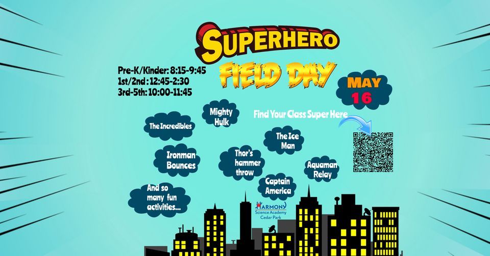 Field Day at Harmony Science Academy - Cedar Park, Mc Neil on 16th May ...