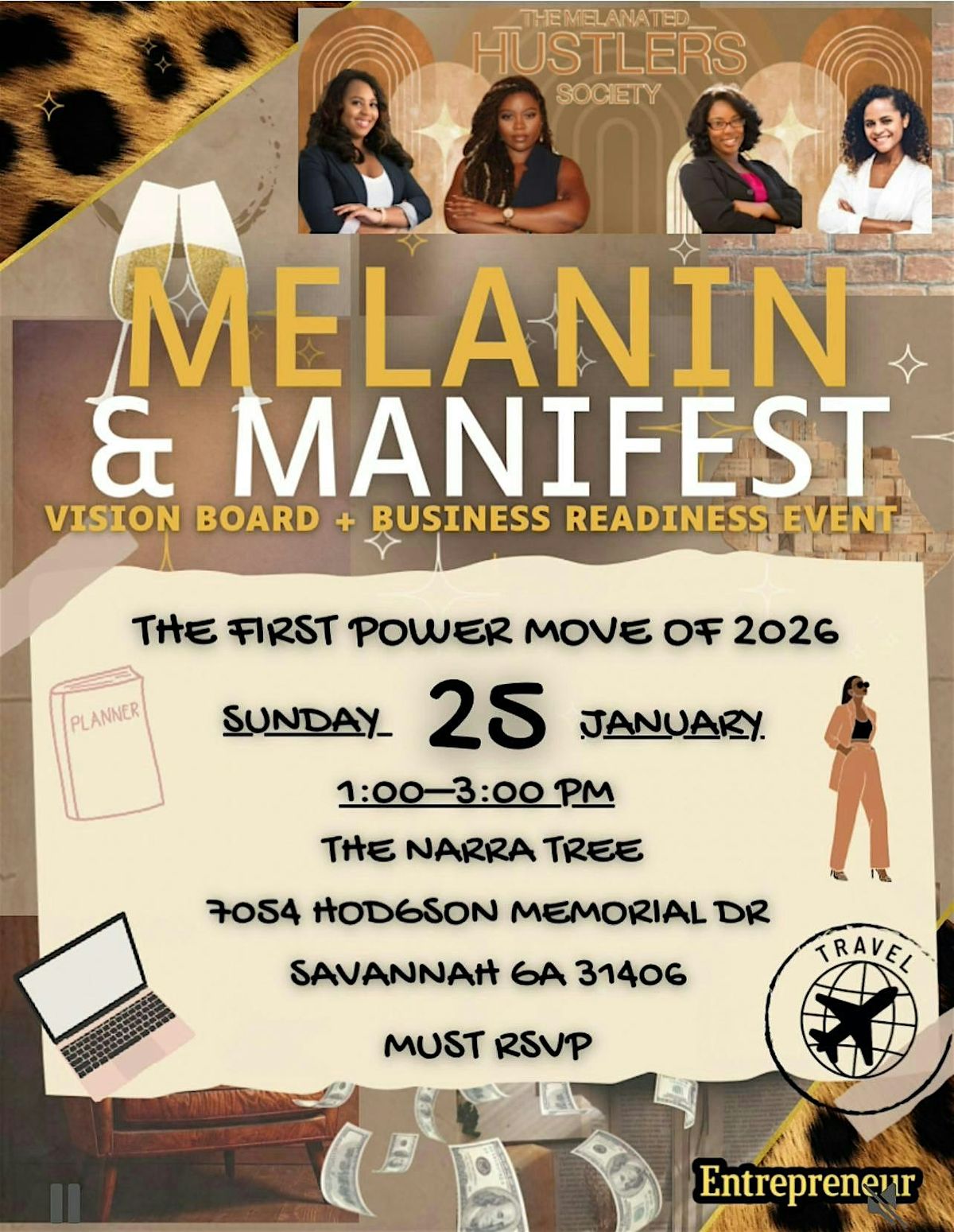 Melanin & Manifest: Vision Board + Business Readiness Event at The ...