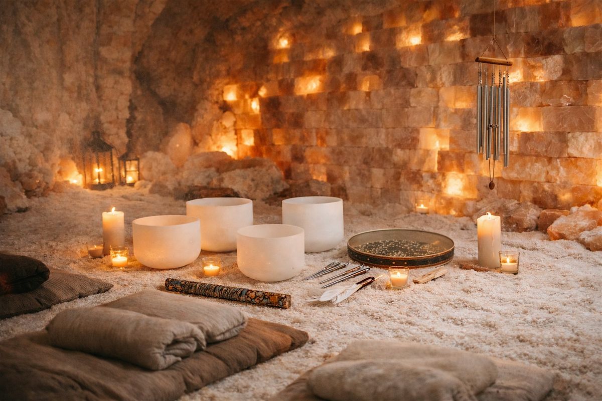 Salt Cave Sound Bath at Carmel Salt Caves, Indianapolis on 25th January ...