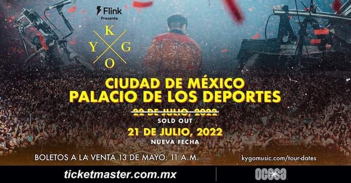 Kygo CDMX at Palacio de los Deportes, Iztacalco on 22nd July, 2022