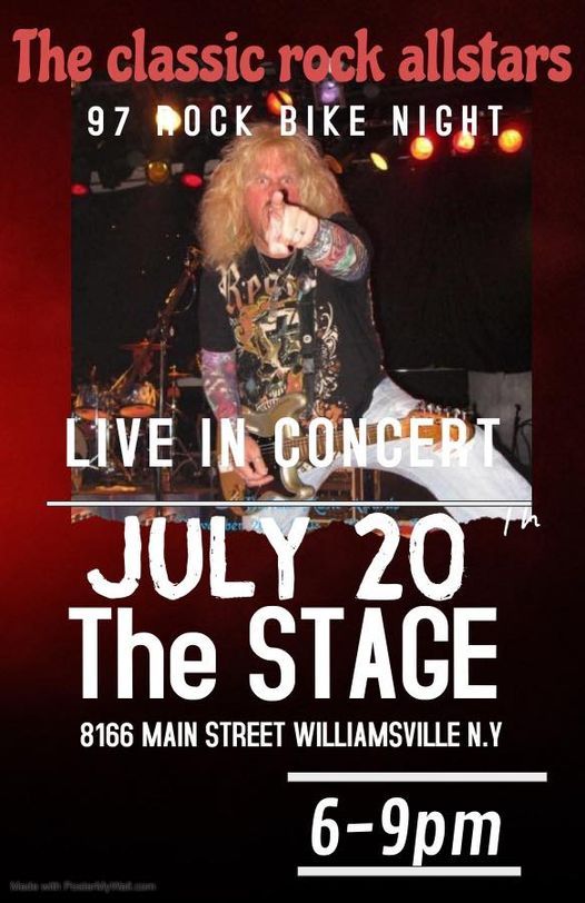 97 rock bike night with the classic rock allstars at 8166 Main St ...